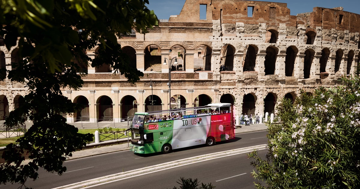 Rome: Open-Top Hop-On Hop-Off Bus City Tour | BookYourTour.com