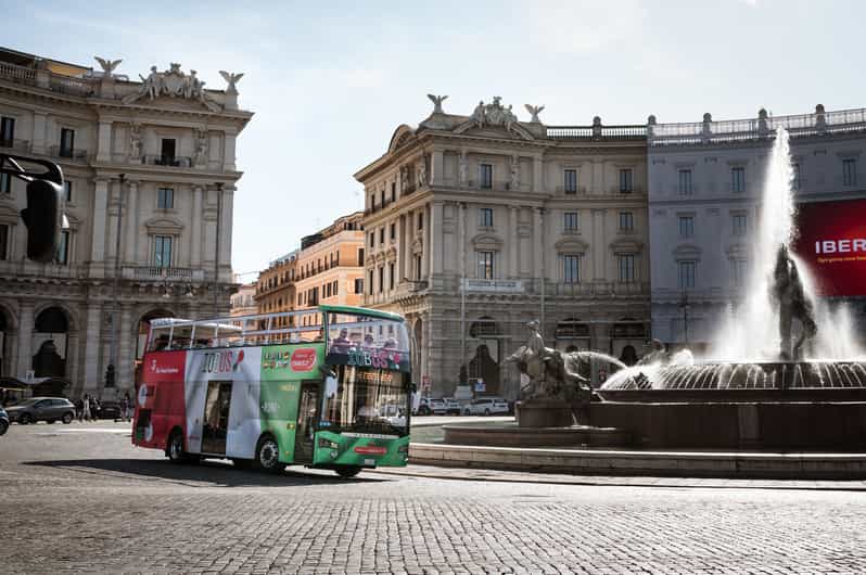Rome: Open-Top Hop-On Hop-Off Bus City Tour | GetYourGuide