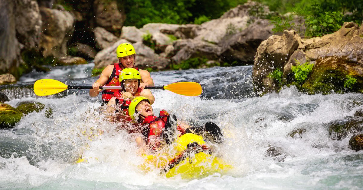 From Split/Šestanovac: Whitewater Rafting on Cetina River | GetYourGuide
