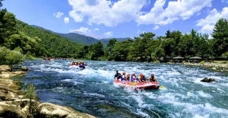 Alanya/City of Side: River Rafting & Eagle Canyon Jeep Tour | GetYourGuide