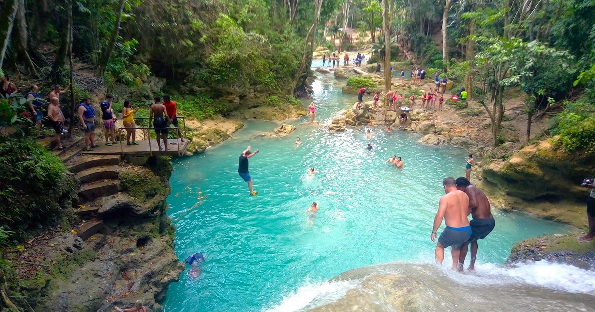 Ocho Rios: Irie Blue Hole and River Tubing Tour | GetYourGuide