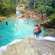 Ocho Rios: Irie Blue Hole and River Tubing Tour | GetYourGuide