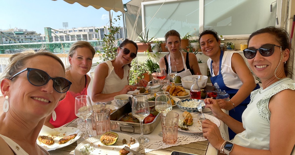 Athens Greek Cooking Class at local home & Market Shopping | GetYourGuide