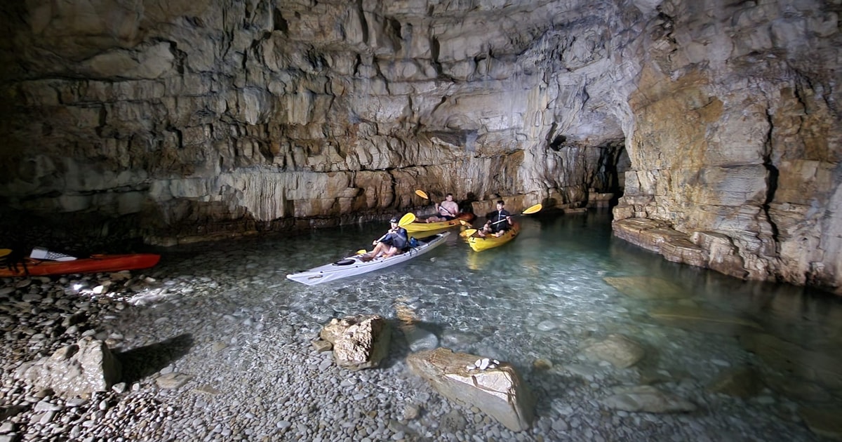 Pula: Snorkeling, Swimming and Kayak Tour with Blue Cave | GetYourGuide