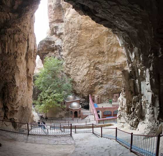 From Nakhchivan: Ashabi-Kahf and Alinja Private Day Trip | GetYourGuide