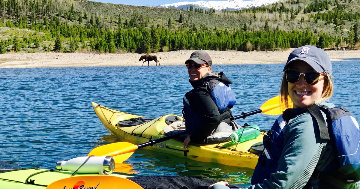 Frisco: Dillon Reservoir Guided Island Tour by Kayak | GetYourGuide