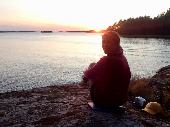 Stockholm: Sunset Kayak Tour on Lake Mälaren with Tea & Cake | GetYourGuide