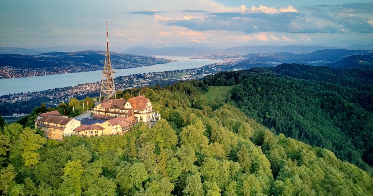 Zürich: Audiogeführte Stadtrundfahrt und Zug zum "Top of Zurich ...