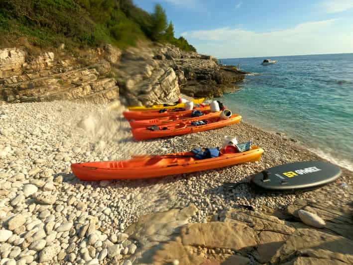 Pula: Sea Cave and Cliffs Guided Kayak Tour in Pula | GetYourGuide