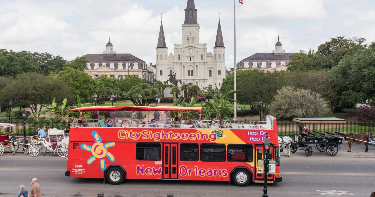 Nowy Orlean: Wycieczka autobusowa hop-on hop-off City Sightseeing ...