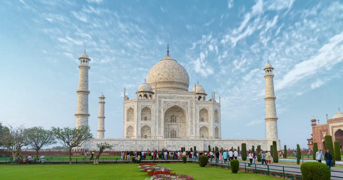 Agra: Hoppa över kön Taj Mahal & Agra Fort guidad tur | GetYourGuide