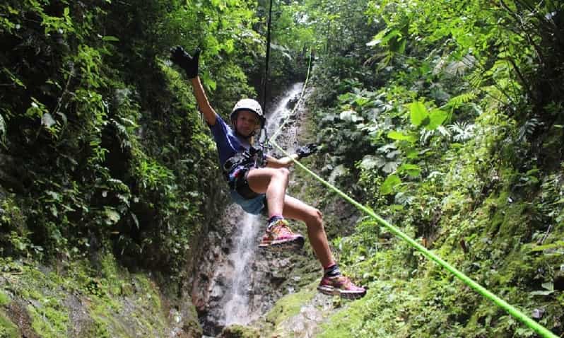 La Fortuna: Arenal Lost Canyon Canyoning & Rio Balsa Rafting | GetYourGuide