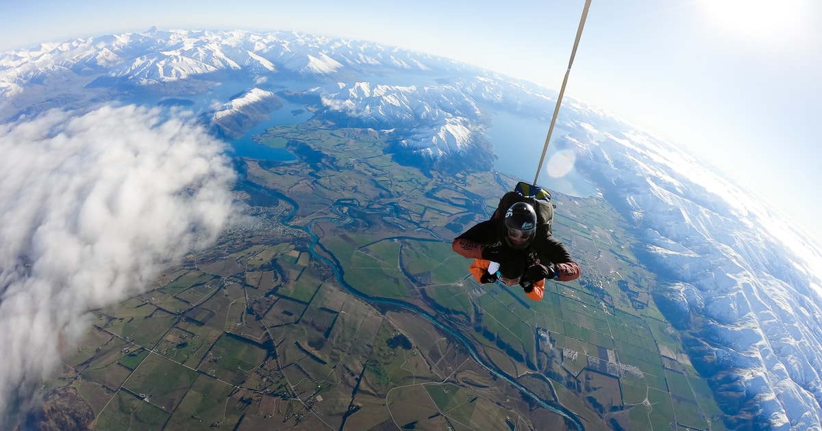 Wanaka: Tandem Skydive Experience 9.000, 12.000 ou 15.000 pés ...