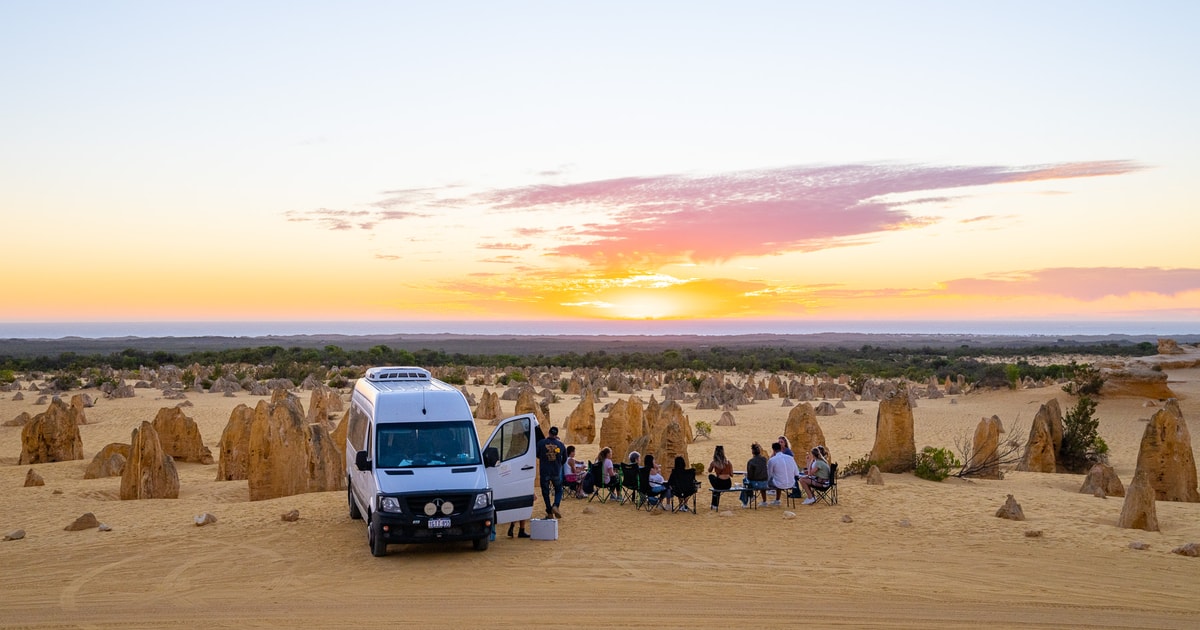 From Perth: The Pinnacles Desert Sunset and Star-Gazing Tour | GetYourGuide