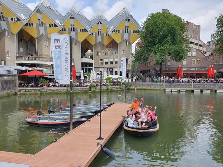 Rotterdam: Open Boat Sightseeing Cruise in the City Center | GetYourGuide