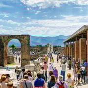 Sorrento: Pompeii & Herculaneum Day Trip Entry and Lunch | GetYourGuide