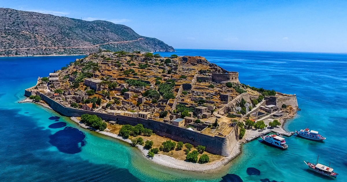 Crete: Spinalonga, Elounda, & Agios Nikolaos Boat Tour & BBQ | GetYourGuide