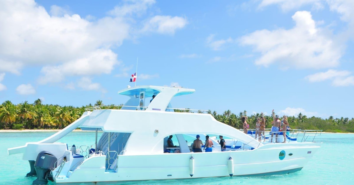 From Punta Cana: Cayo Levantado & El Limon Waterfall Tour | GetYourGuide