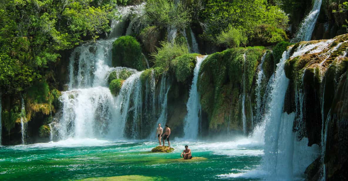 Split: Krka Waterfalls Tour with Boat, Swimming & Free Time | GetYourGuide