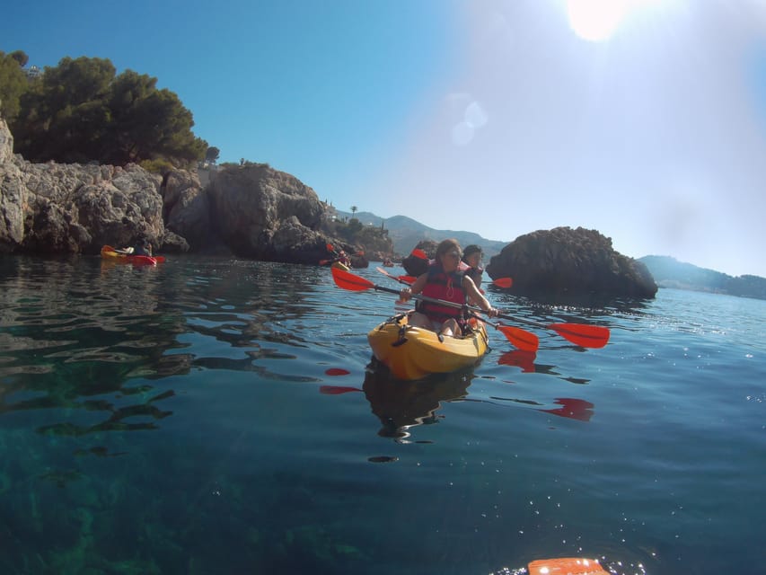 From Málaga: Cliffs of Maro-Cerro Gordo Guided Kayaking Tour | GetYourGuide