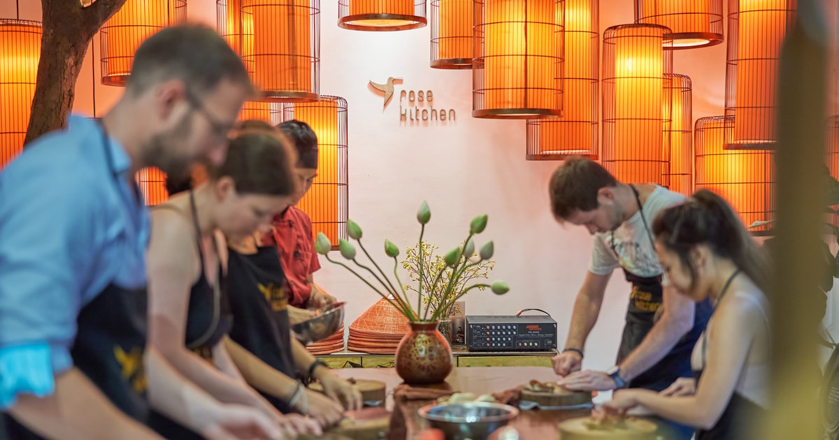 Hanoi: Cooking Class in a Local Villa with Market Tour | GetYourGuide