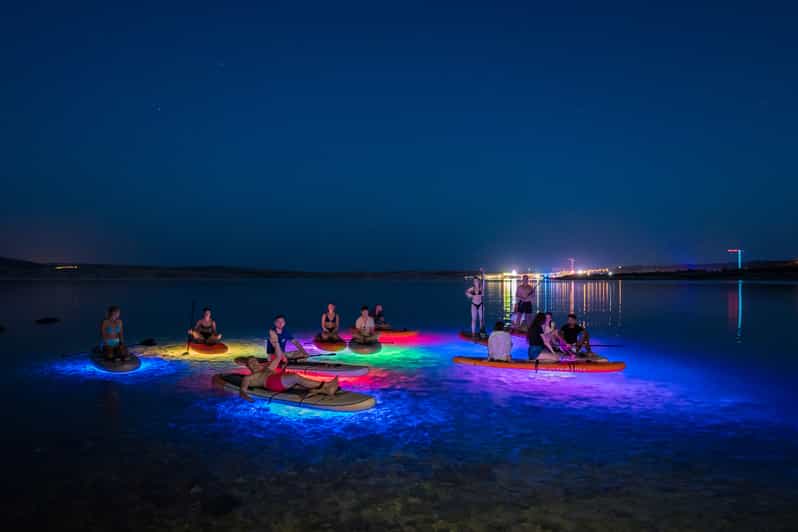 Novalja: Glowing Standup Paddleboard Guided Night Tour | GetYourGuide