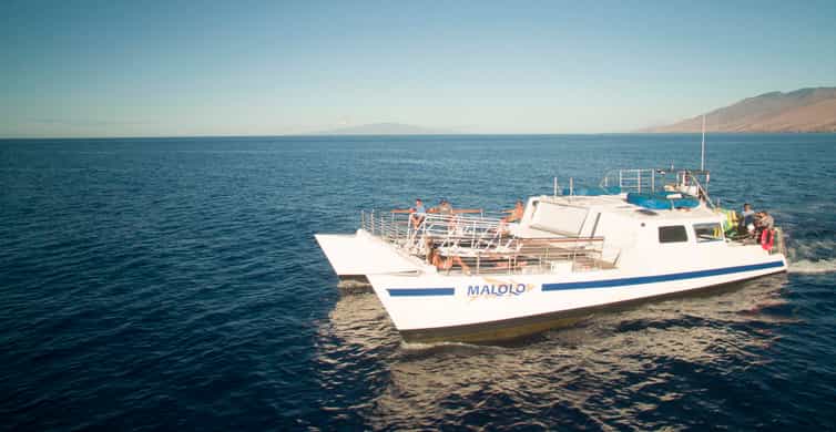From Ma'alaea Harbor: Sunset Cocktail Cruise Aboard Malolo | GetYourGuide