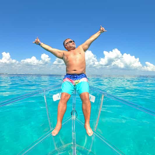 Isla Mujeres: Transparent Boat Tour | GetYourGuide