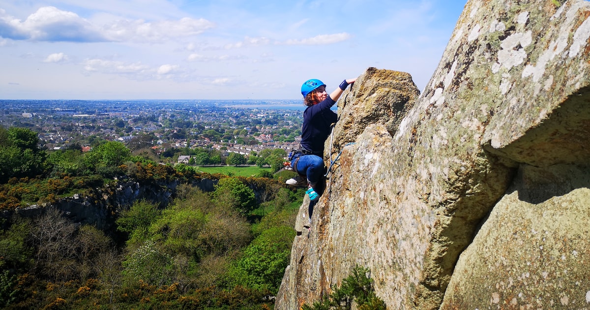 Dublin: Dalkey Quarry Rock Climbing Experience with Views | GetYourGuide