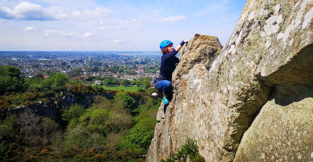 Dublin: Dalkey Quarry Rock Climbing Experience with Views | GetYourGuide