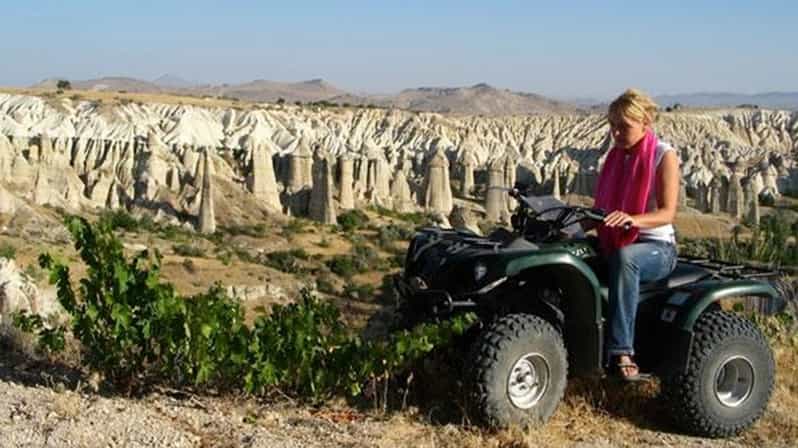 From Göreme: Cappadocia Valleys at Sunset ATV Tour | GetYourGuide