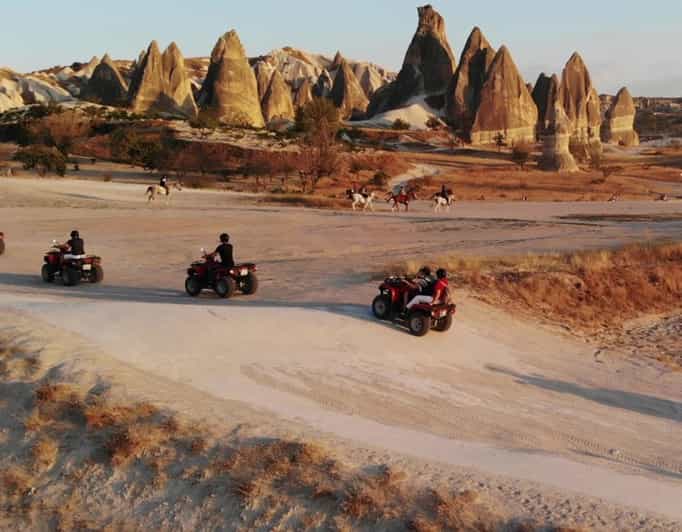 From Göreme: Cappadocia Valleys at Sunset ATV Tour | GetYourGuide