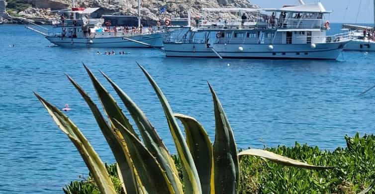 Rhodes: Romantic Gulet Cruise w/ Swimming, Buffet & Drinks | GetYourGuide