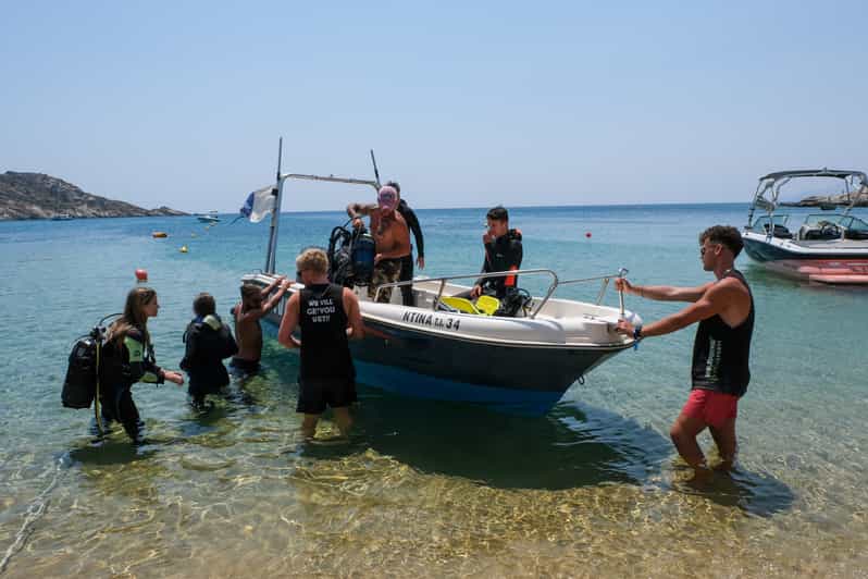 Μυλοπότας: Κρουαζιέρα με σκάφος και καταδύσεις με ναυάγιο | GetYourGuide