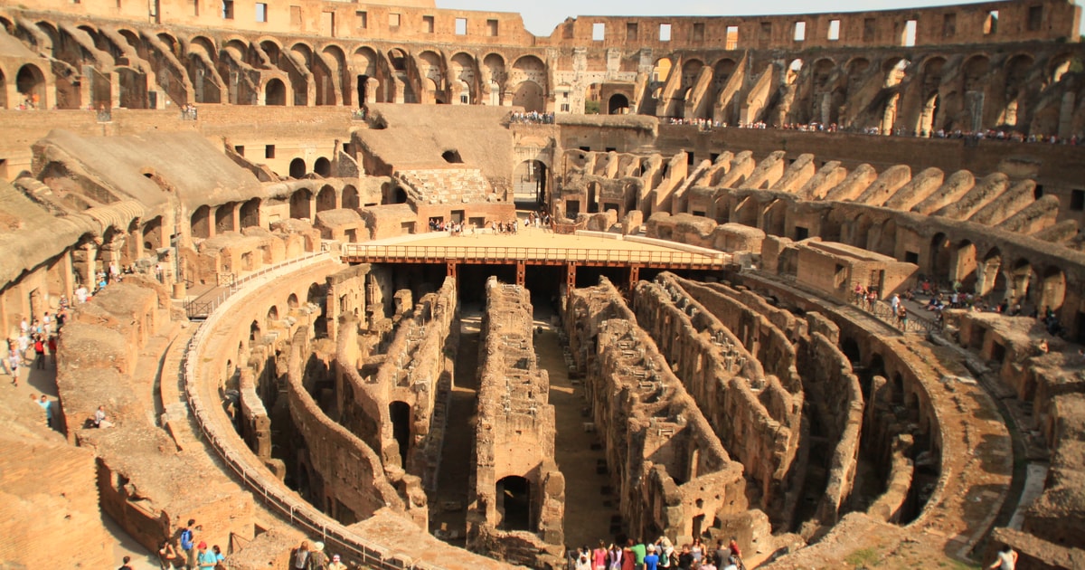 Rome: Arena Floor Tour with Separate Entrance Ticket | GetYourGuide