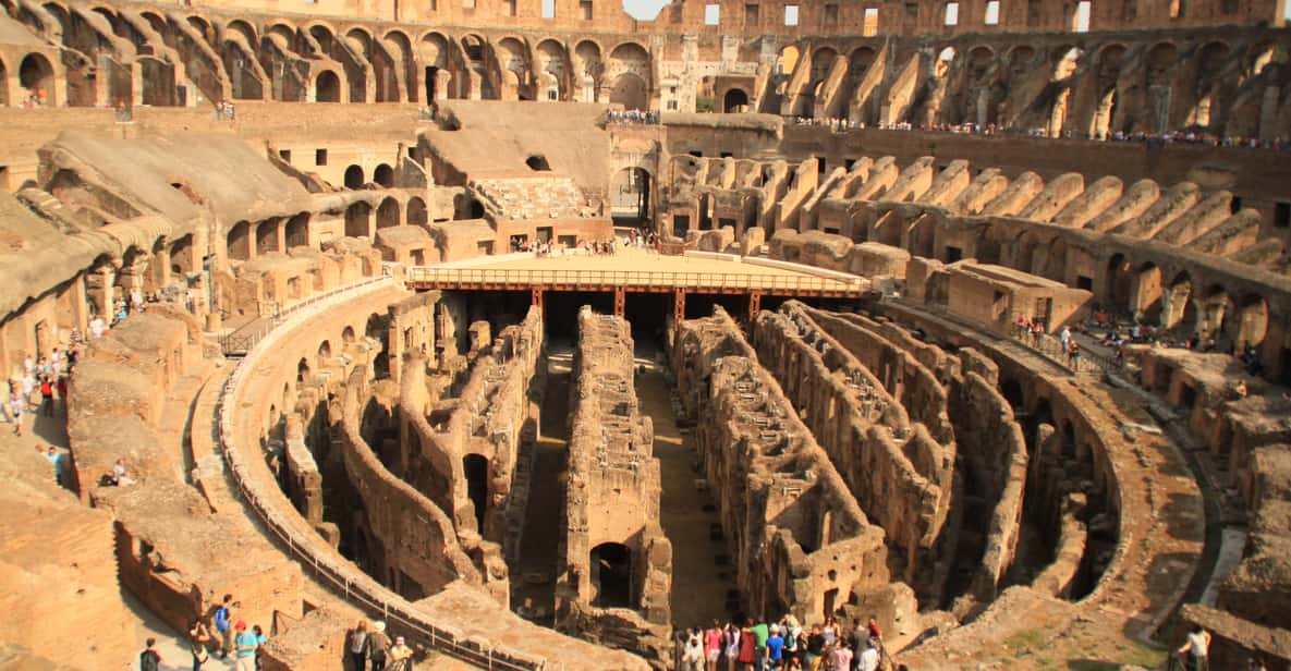 Rome: Arena Floor Tour with Separate Entrance Ticket | GetYourGuide