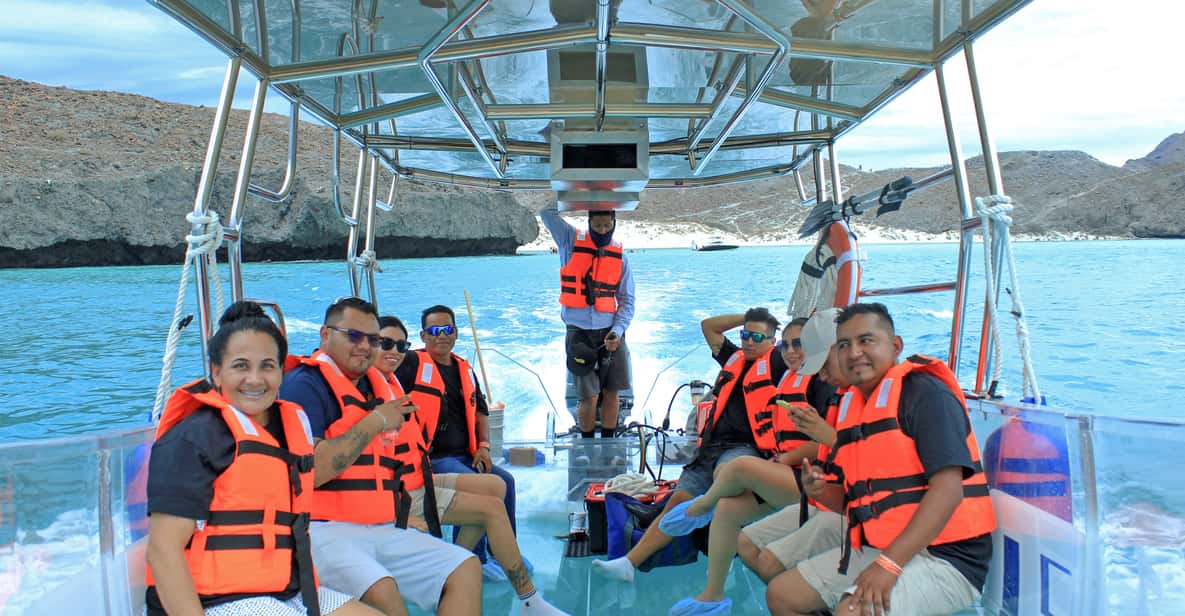 La Paz: Transparent Boat Tour with Mushroom Rock | GetYourGuide
