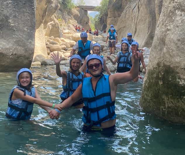 Alanya&Side: Köprülü Canyoning, Whitewater Rafting, Zip-line | GetYourGuide