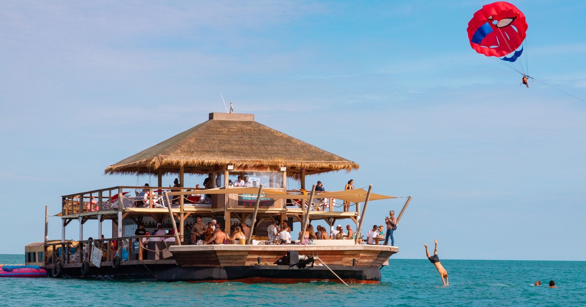From Koh Samui: Party Boat to Koh Mudsum w/ Buffet | GetYourGuide