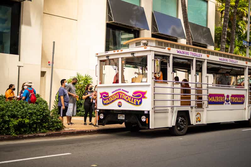 Waikiki Trolley Hop-on Hop-off 1, 4 or 7-Day All-Line Pass | GetYourGuide