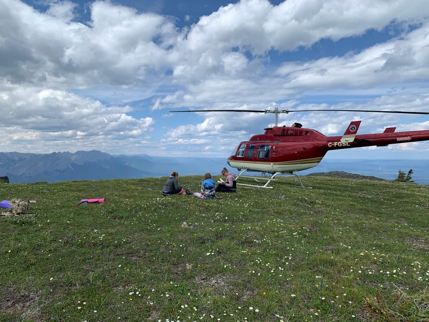 Jasper: Private Helicopter Tour with Mountain Top Yoga | GetYourGuide