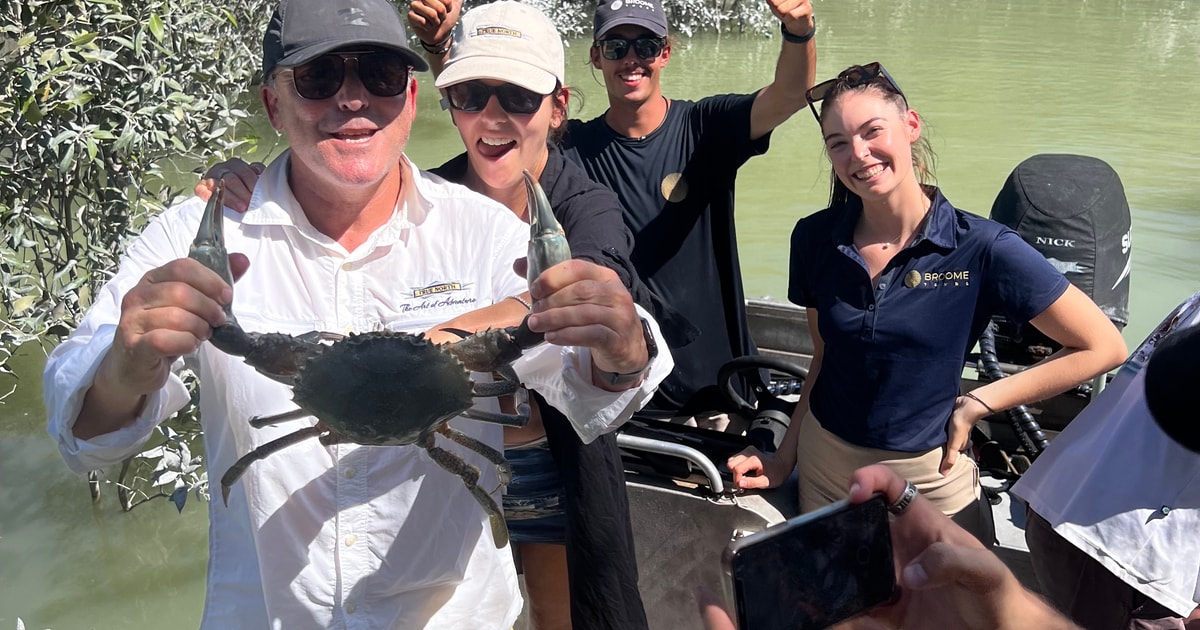 Broome Cruise & Catch: avventura alla ricerca dei granchi di fango e ...