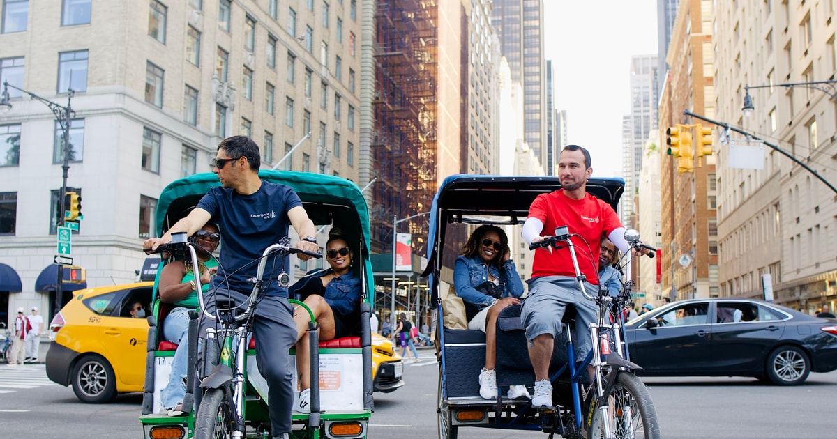 Nueva York: recorrido en bicitaxi por las casas de los famosos y los ...