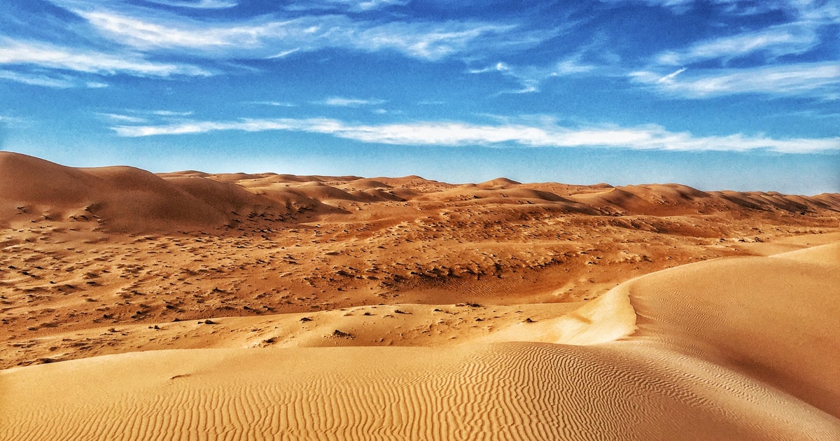 From Muscat: Private Desert Safari and Overnight | GetYourGuide