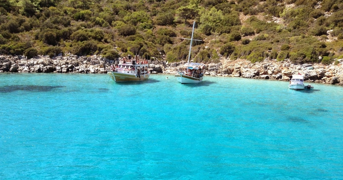Bodrum: Orak Island Boat Trip with Lunch & Optional Transfer | GetYourGuide