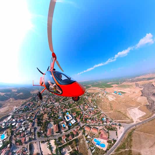 Pamukkale: Gyrocopter Tour Over the Travertines & Hierapolis | GetYourGuide