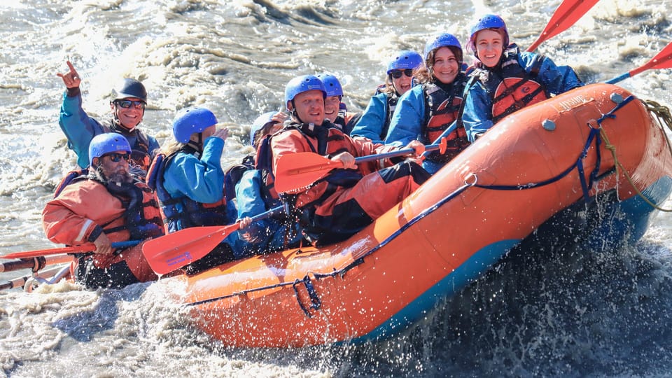 Denali, Alaska: Canyon Wave Raft Class III-IV Paddle/Oar | GetYourGuide