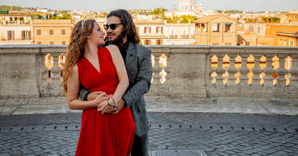 Rom: Dit eget private fotoshoot ved Den Spanske Trappe | GetYourGuide