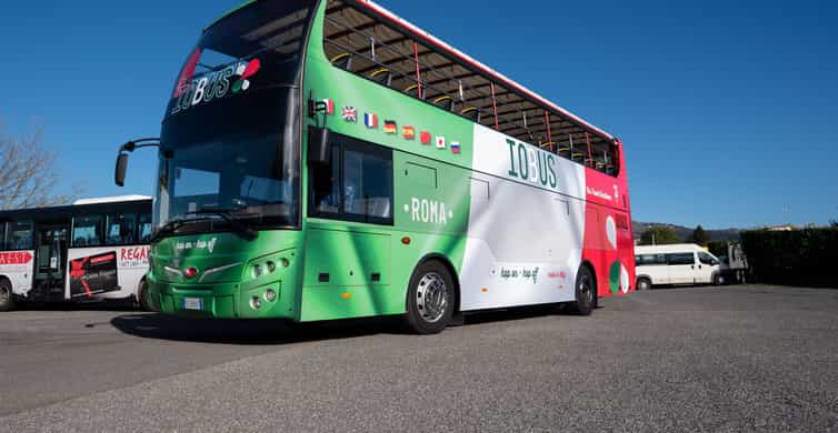 Rome: Open-Top Bus Tour with Colosseum Audio Guide | GetYourGuide