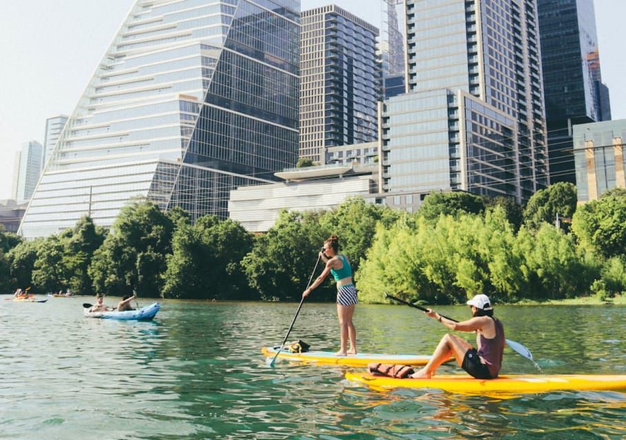 Austin: Lady Bird Lake Stand-Up Paddleboard-Verleih | GetYourGuide